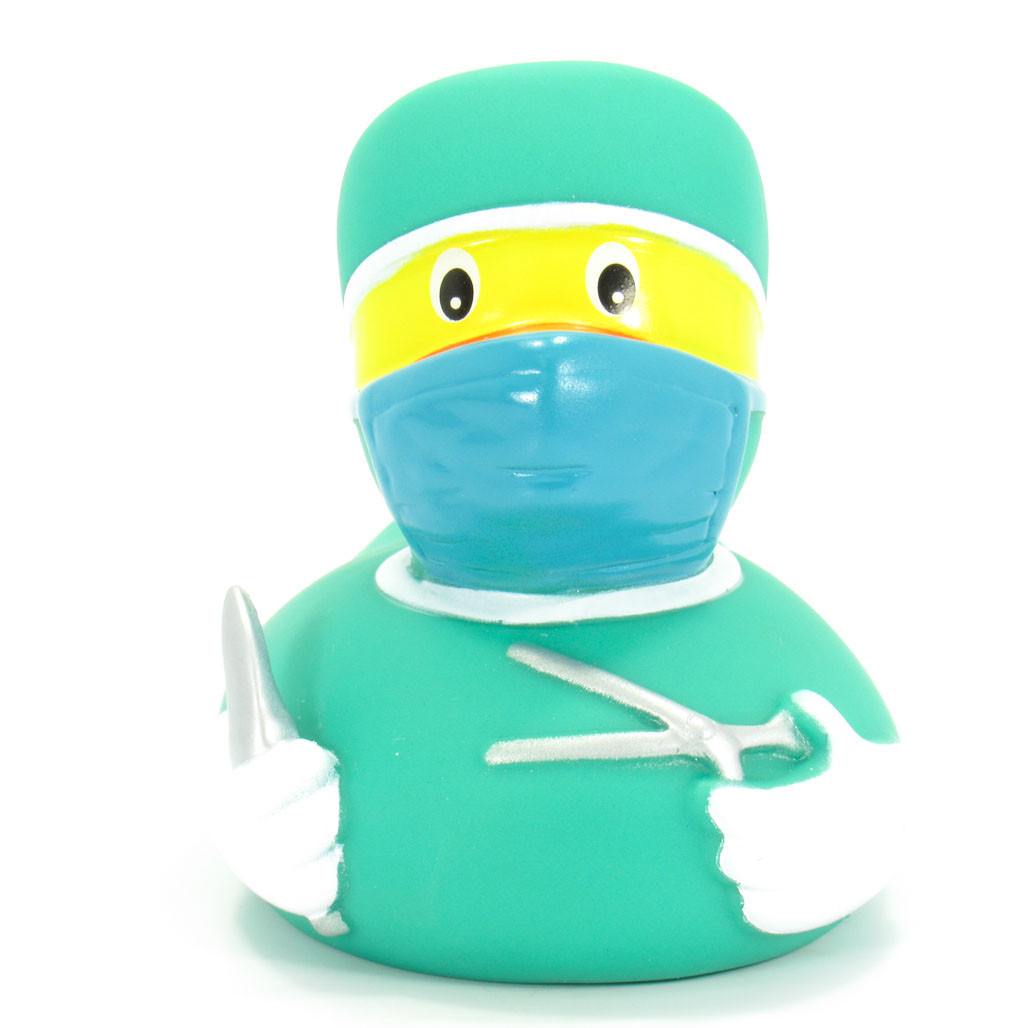 Medical Surgeon Rubber Duck Bath Toy by LiLaLu | Ducks in the Window