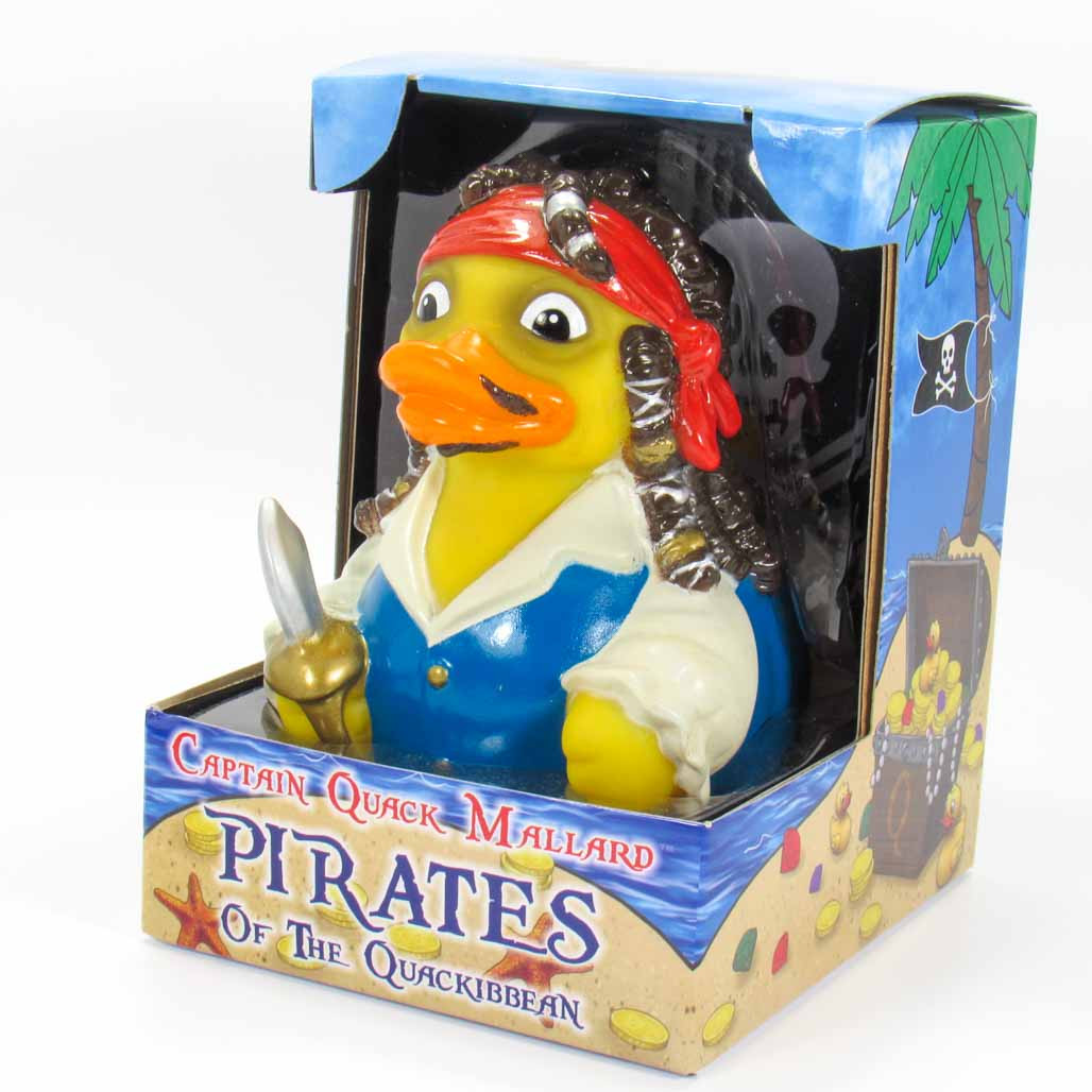 Captain Quack Mallard, Pirate of the Quackibbean Rubber Duck