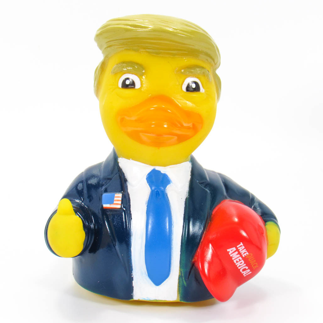 President Trump Rubber Duck by Celebriducks | Ducks in the Window