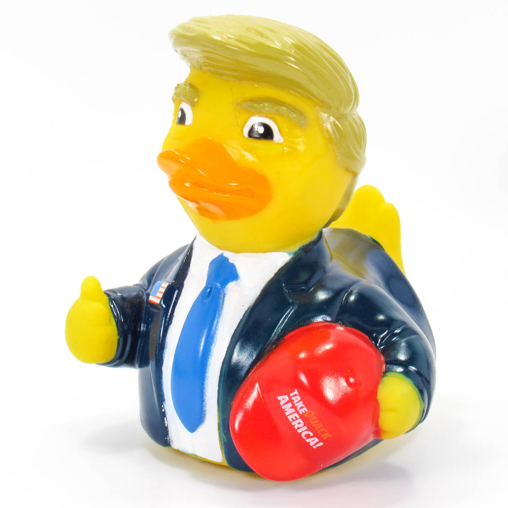 President Trump Rubber Duck by Yarto | Ducks in the Window®