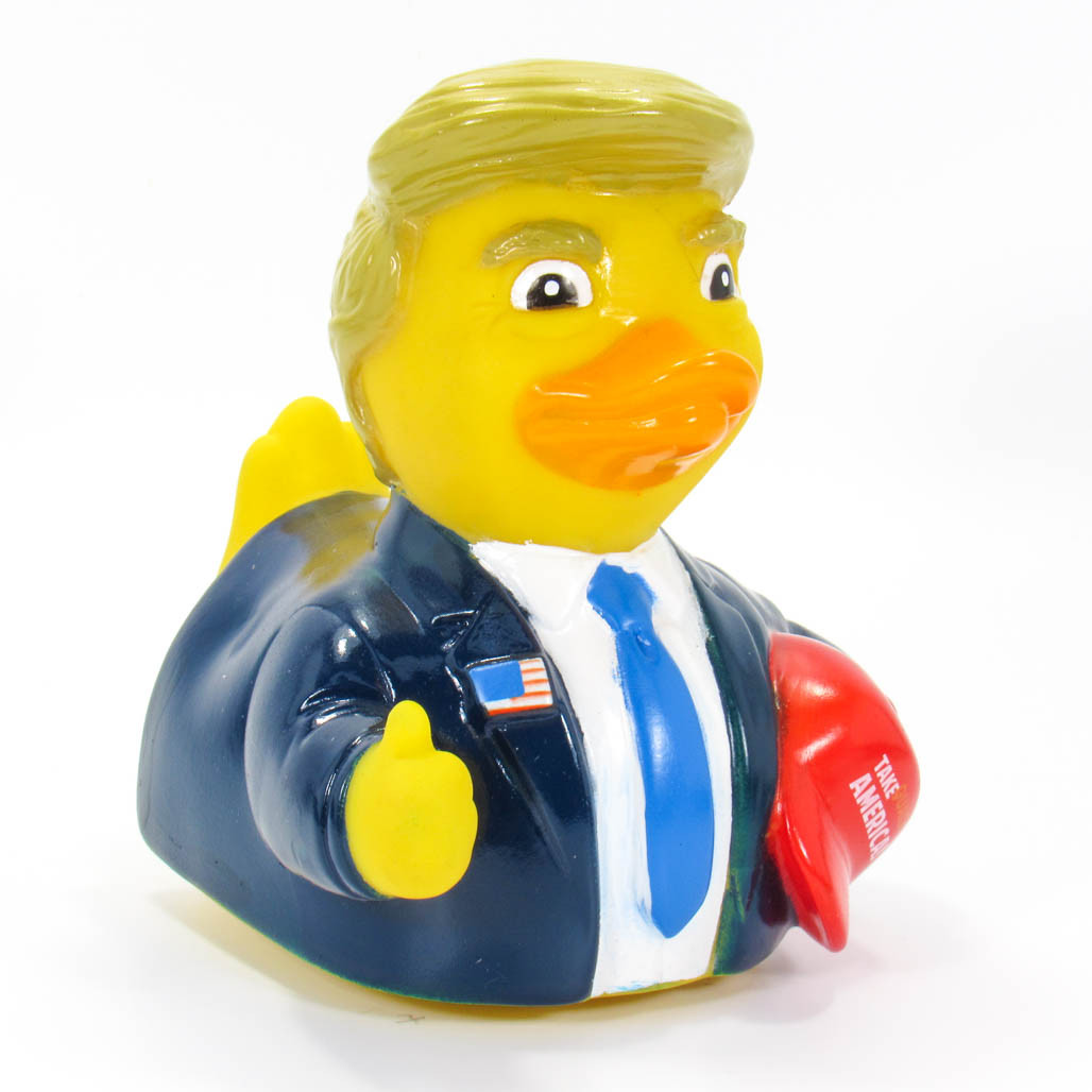 President Trump Rubber Duck by Celebriducks | Ducks in the Window