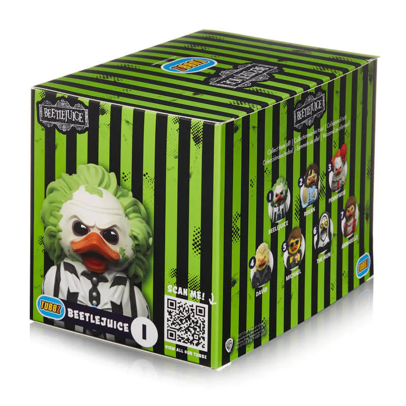 Beetlejuice Official TUBBZ Boxed Edition Duck Collectible Bath Toy ...
