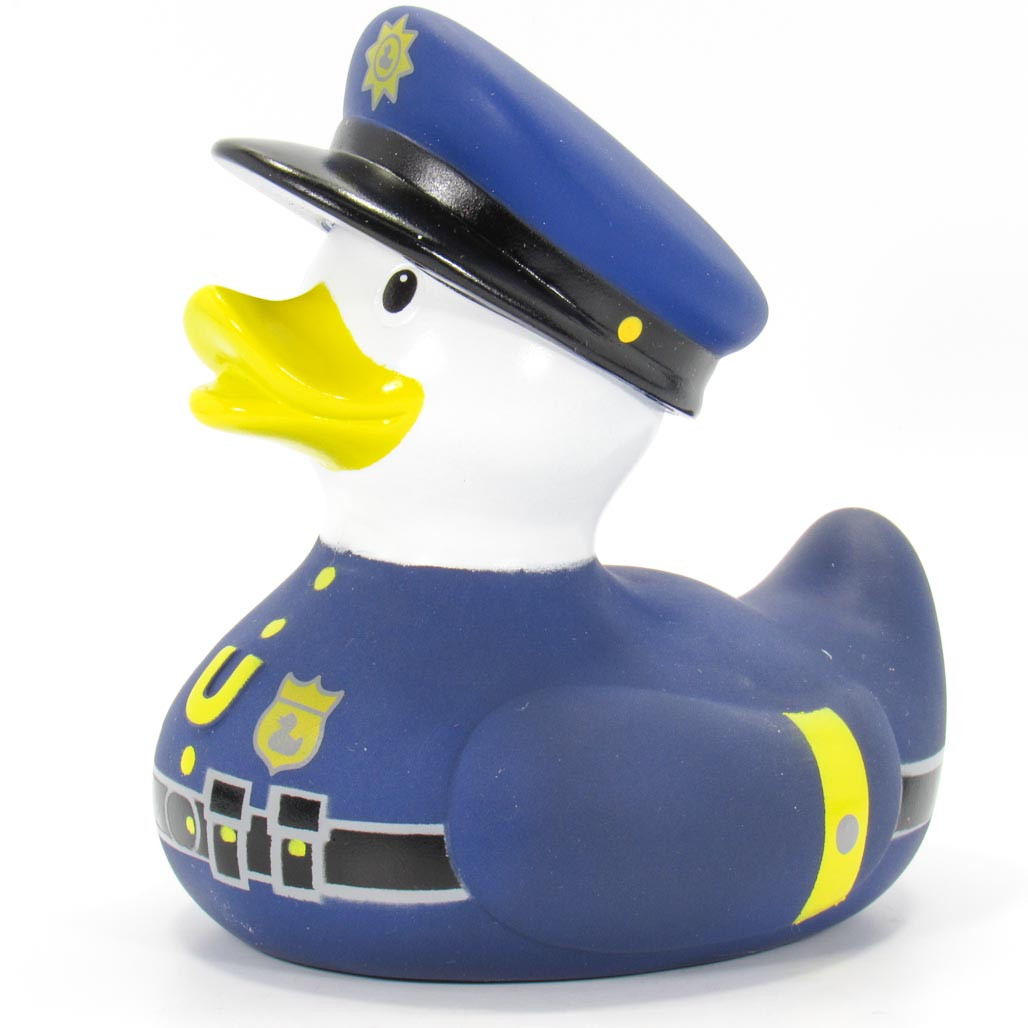 Cop First Responder Rubber Duck by Bud Ducks | Ducks in the Window