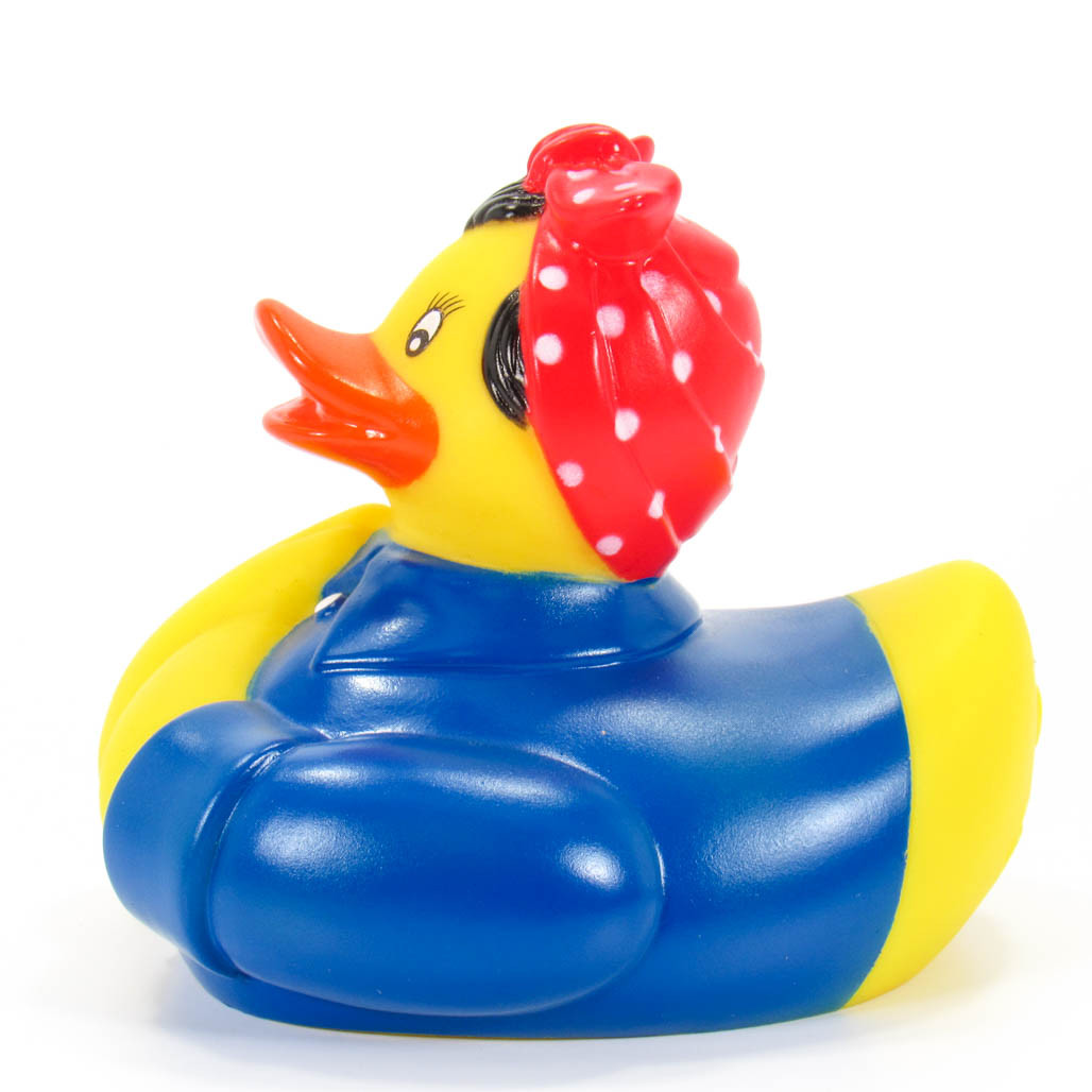 Rosie the Riveter Rubber Duck | Rubber Duck Shop