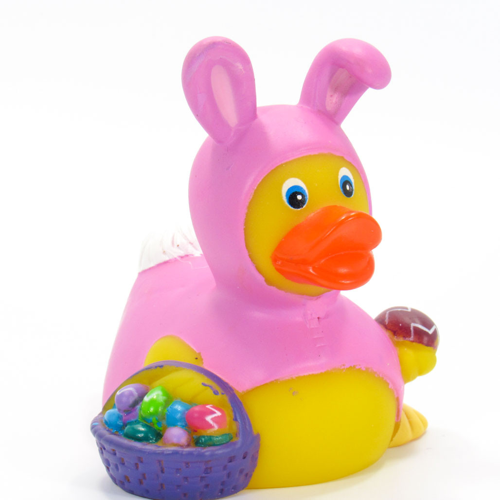 Easter Bunny Rubber Duck | LED Bath Ducks