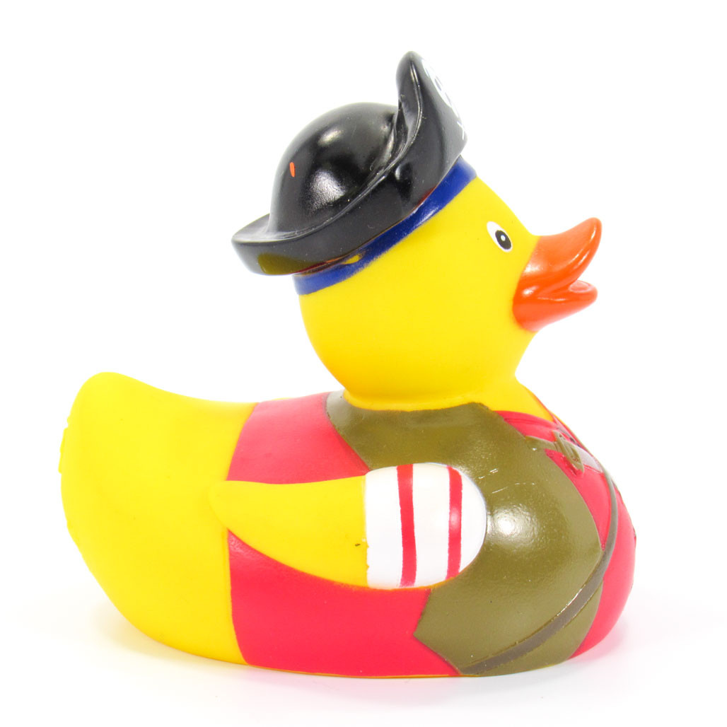 Pirate Buccaneer Rubber Duck by Yarto | Ducks in the Window®