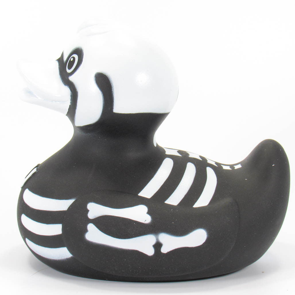 X-Ray (Halloween) Rubber Duck by Bud Ducks | Ducks in the Window®