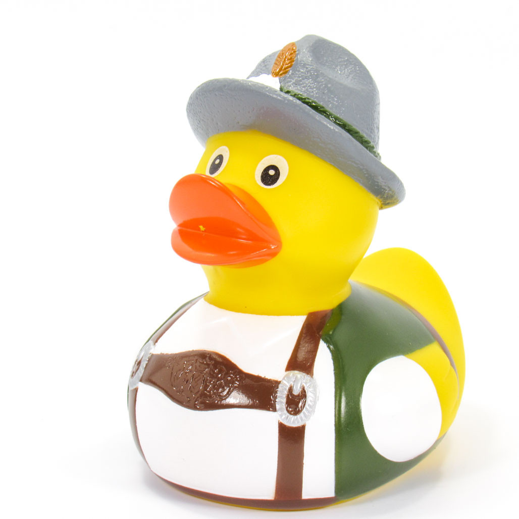 German Alps Rubber Duck | Ducks in the Window®