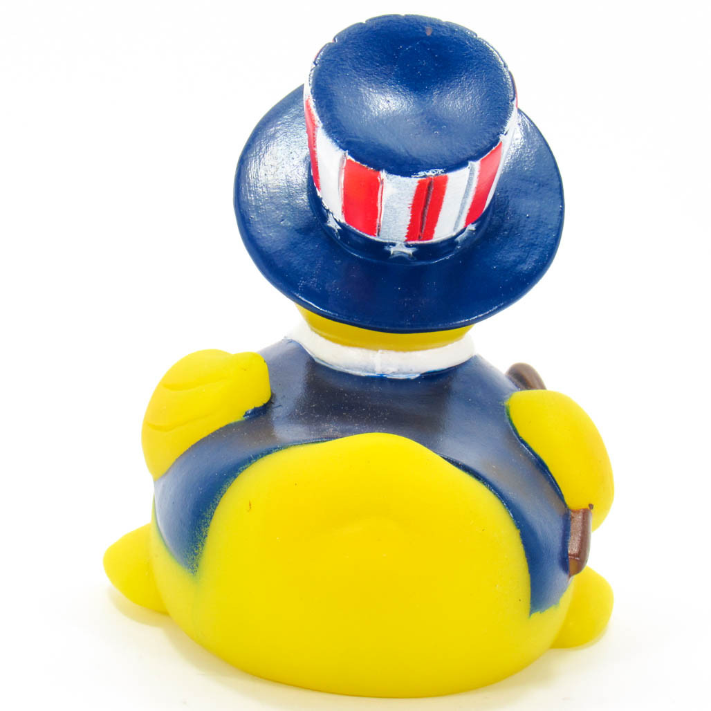 Patriotic Uncle Sam Rubber Duck | Ducks in the Window
