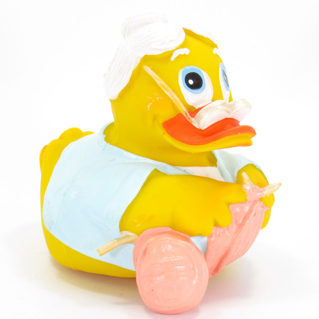 Grandma Rubber Duck Bath Toy by LiLaLu | Ducks in the Window