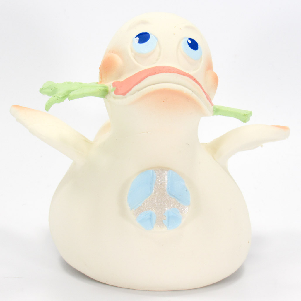Peace Dove Rubber Duck | Ducks in the Window®
