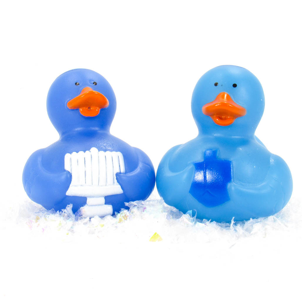 Snowmen Red Small Rubber Duck Gift Bundle | Ducks in the Window