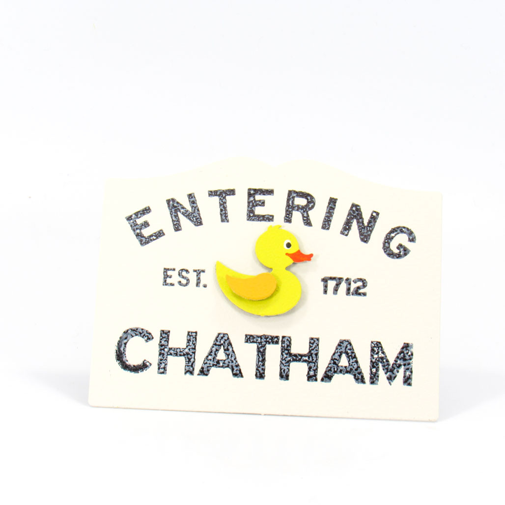 Entering Chatham Ducks in the Window Hat Navy Blue