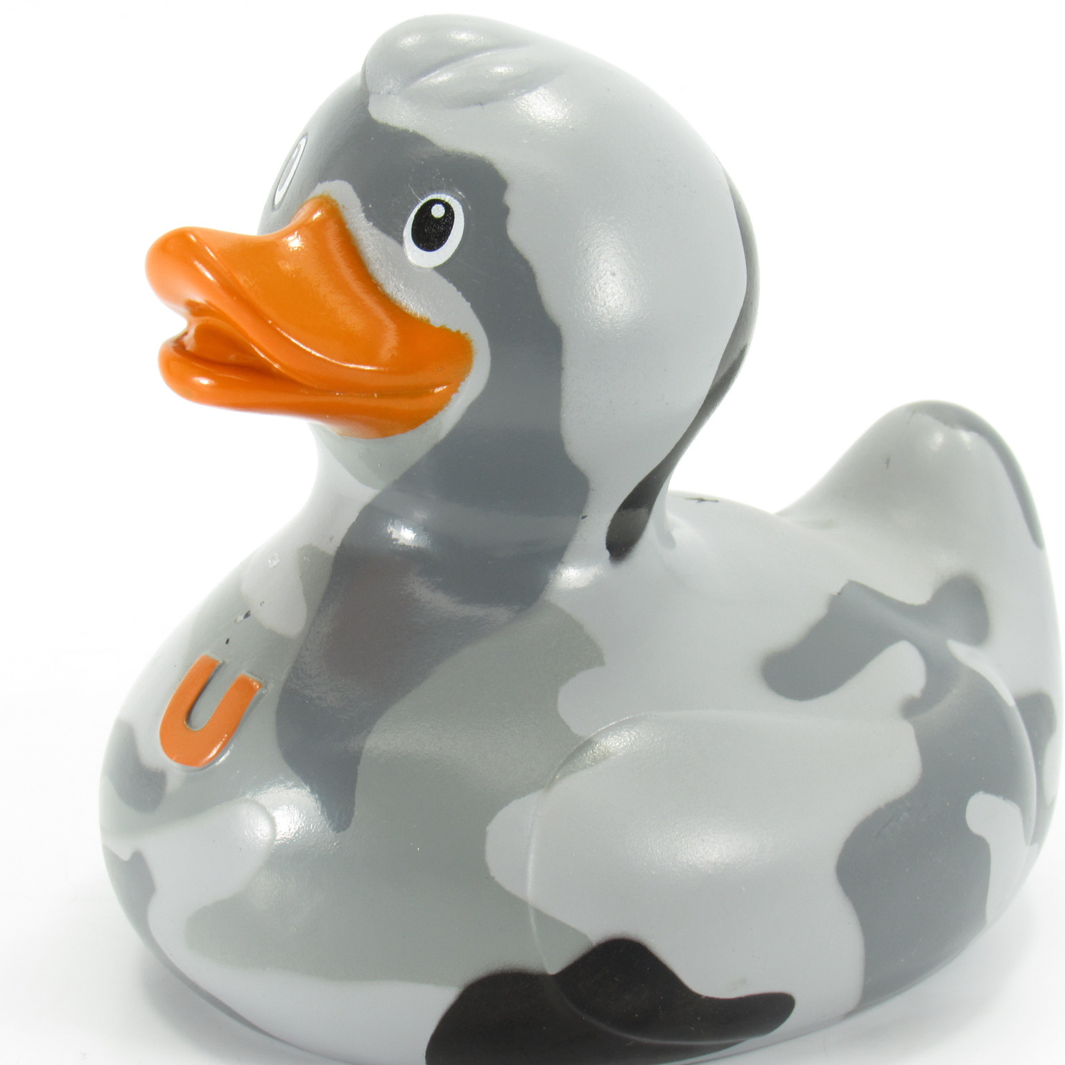 Camo Grey Rubber Duck by Bud Ducks | Ducks in the Window®