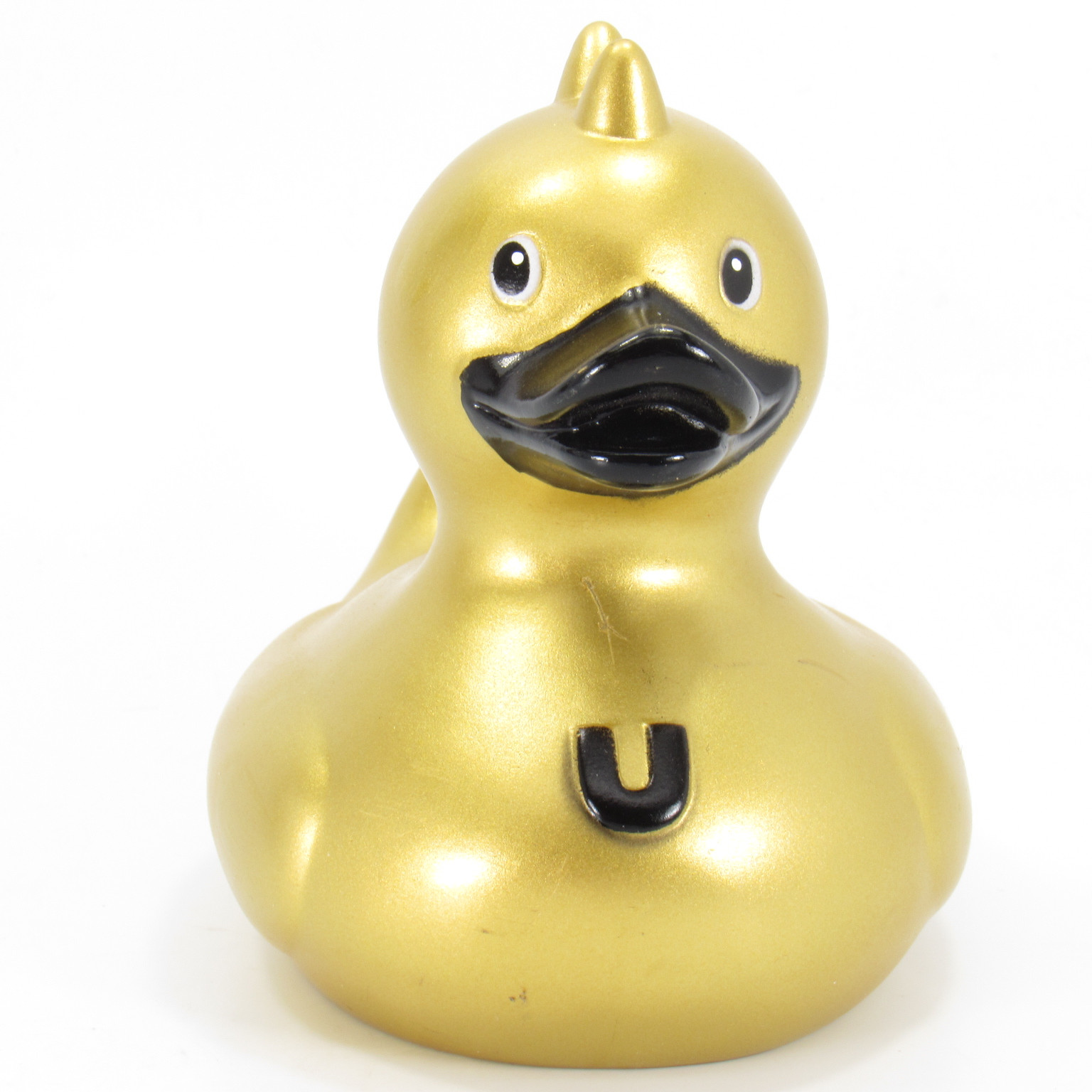 Gold Feather Rubber Duck by Bud Ducks | Ducks in the Window®