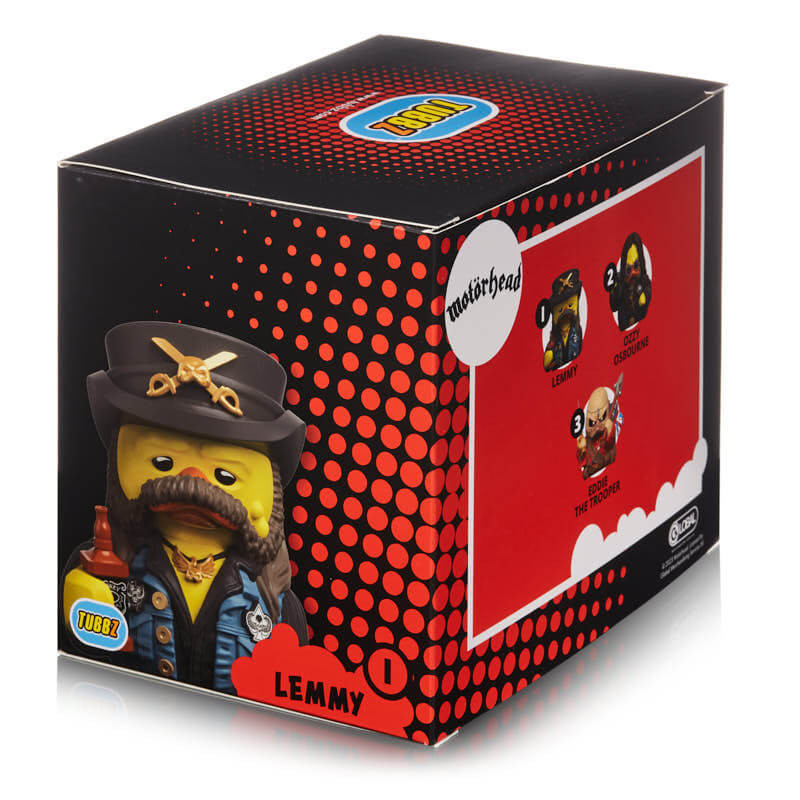 Motorhead Lemmy (Whisky-Scented) Rubber Duck Official Boxed Edition ...