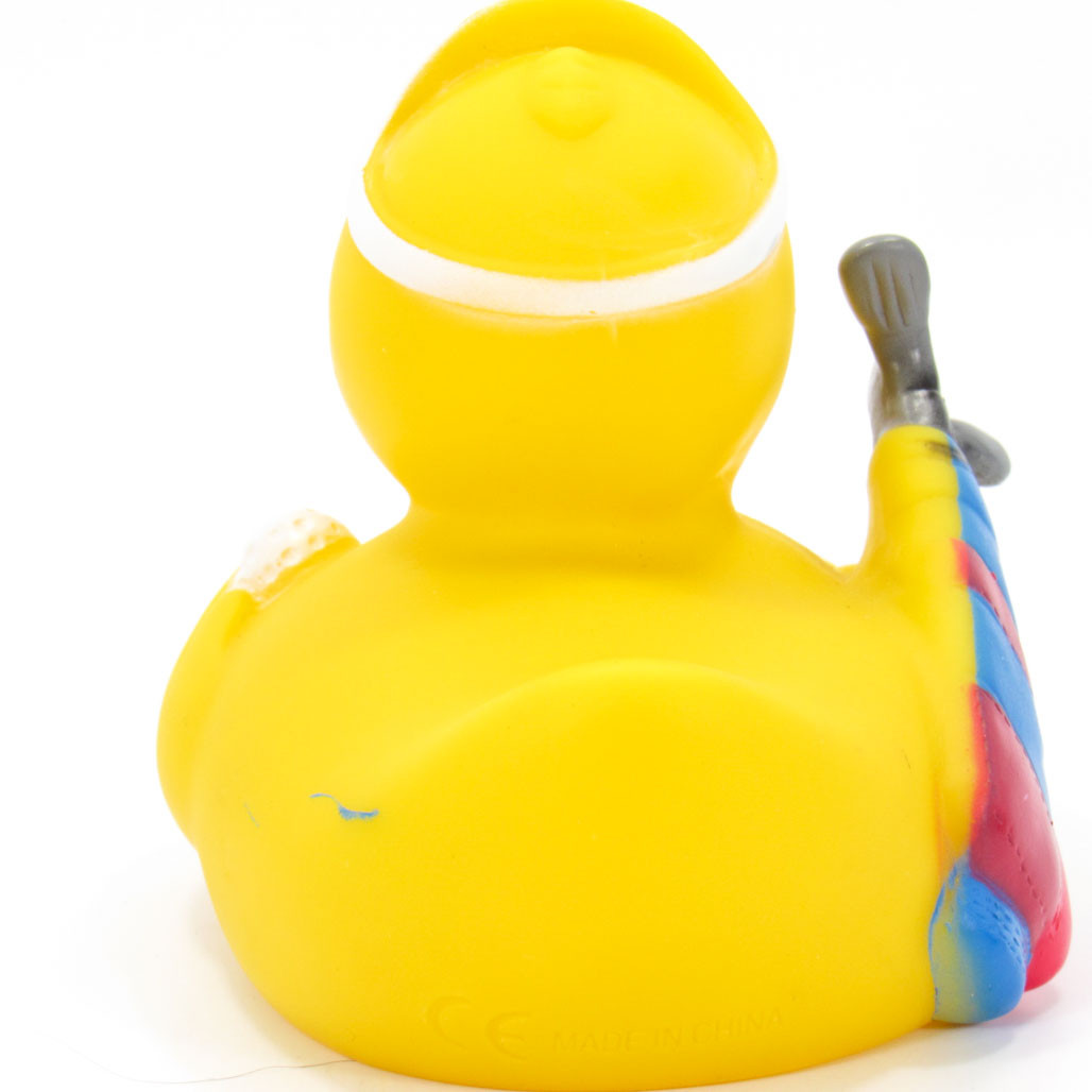 Golfer Rubber Duck | Ducks in the Window
