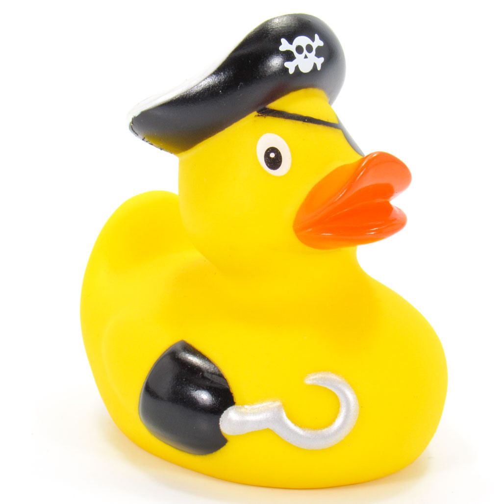 Pirate Hook Rubber Duck by Wild Republic | Ducks in the Window®