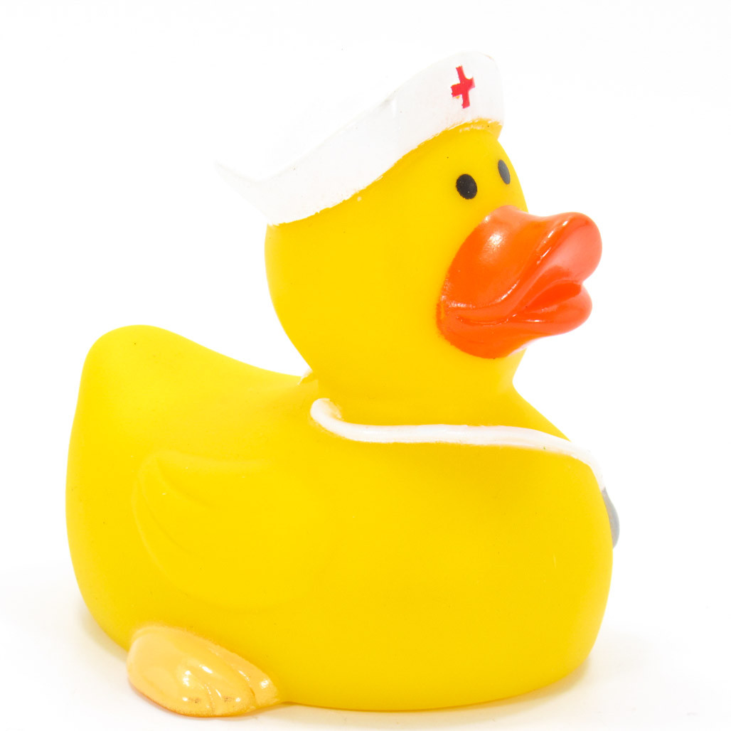 Classic Nurse First Responder Rubber Duck | Ducks In The Window