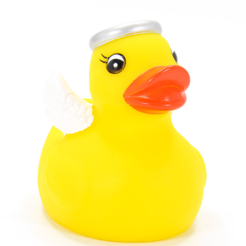 Classic Angel Rubber Duck | Ducks In The Window