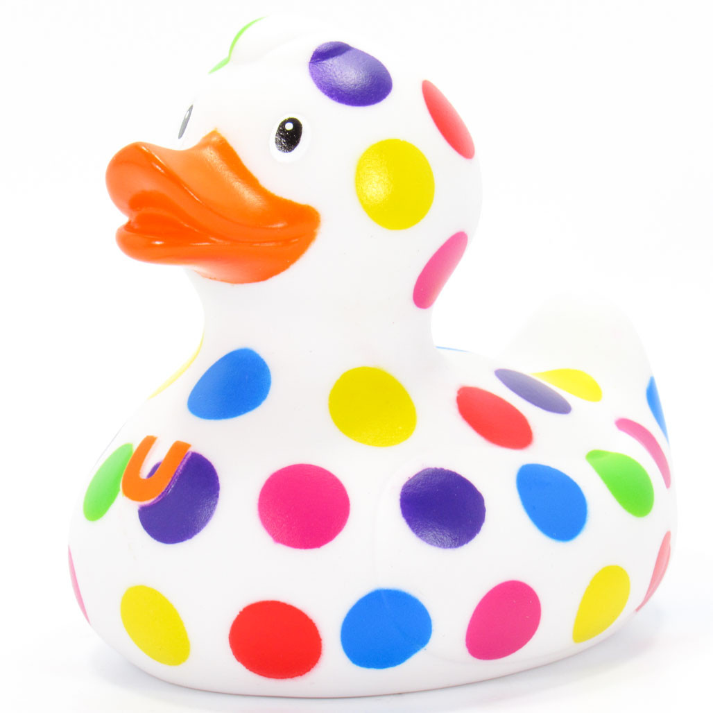 Bud Duck Pop Heart Duck Mini | Personalised Rubber Duck