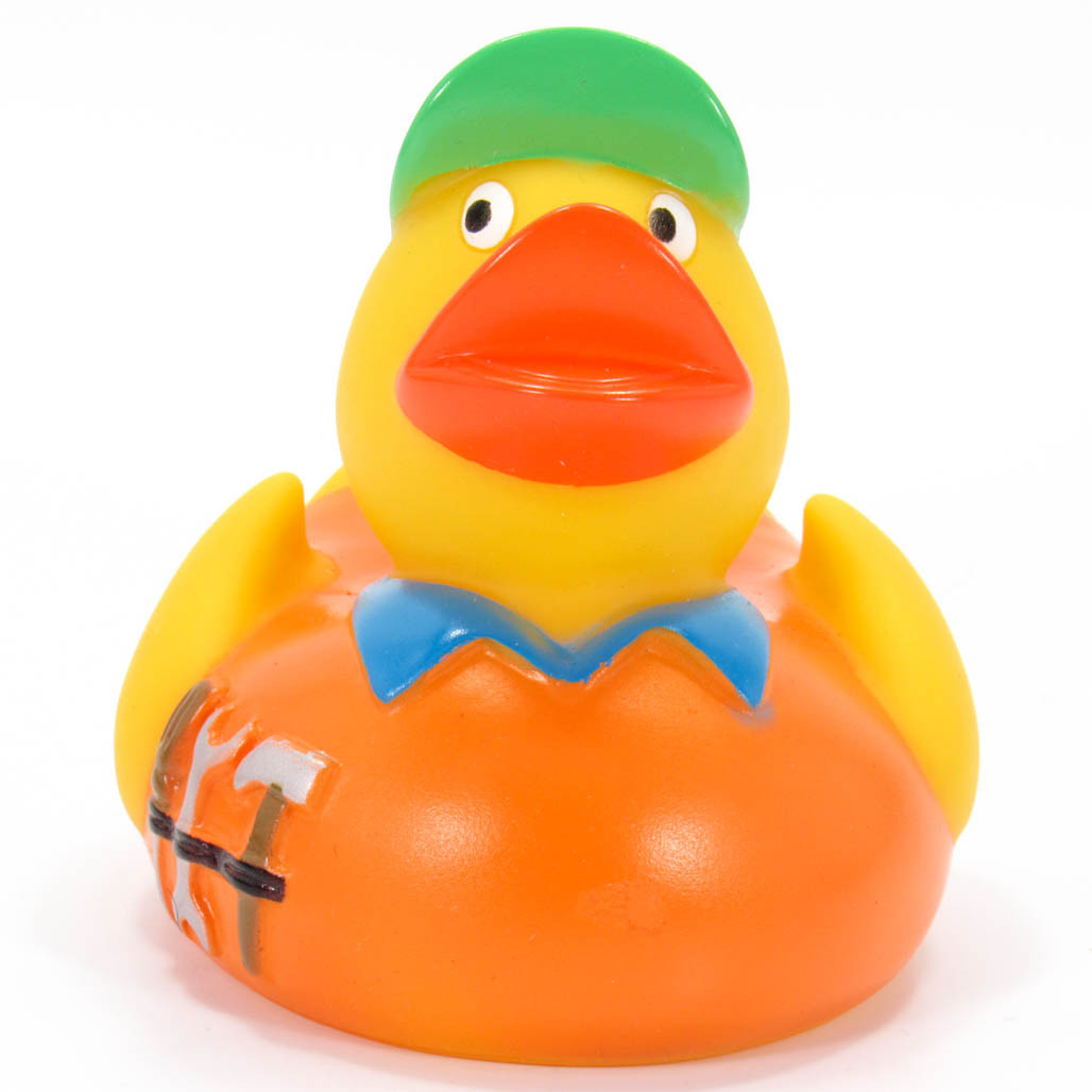Handyman Rubber Duck | Ducks in the Window