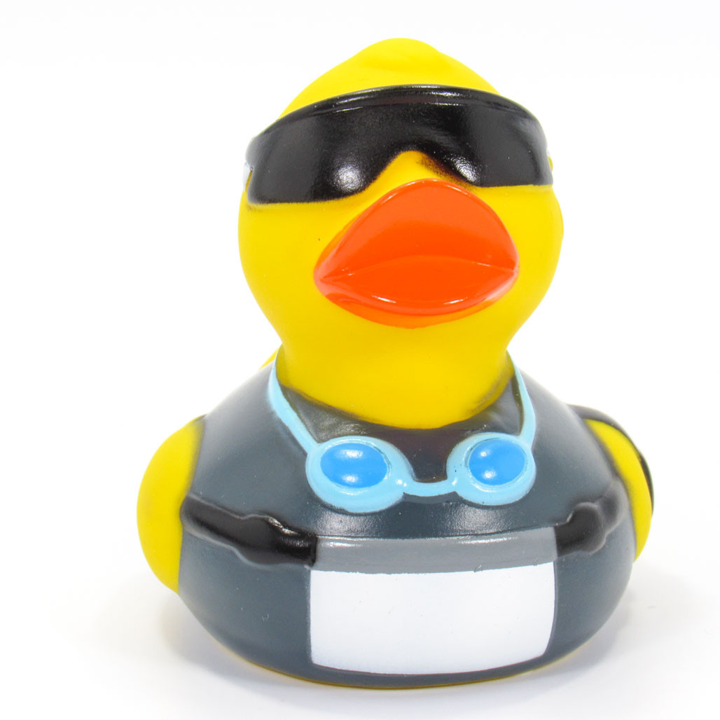 Marathon Runner Rubber Duck by Schnabels | Ducks in the Window®