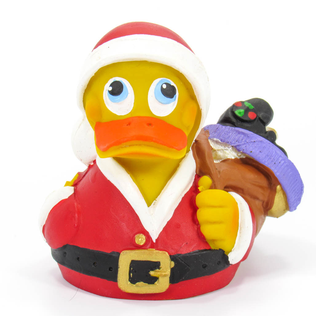 Christmas Santa Rubber Duck | Ducks in the Window®
