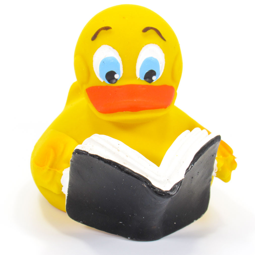 Reading Rubber Duck | Ducks in the Window®