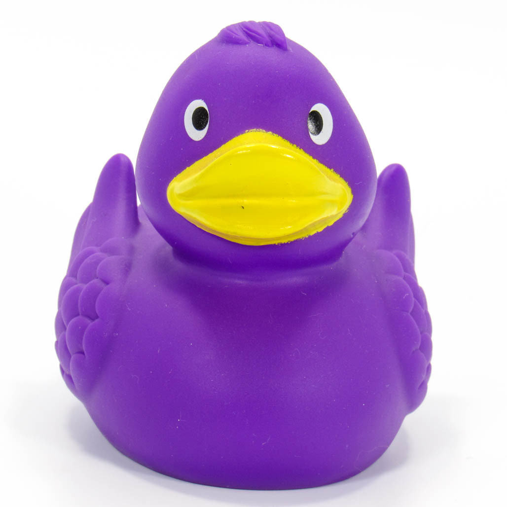 Bright Purple Classic Rubber Duck | Ducks in the Window®