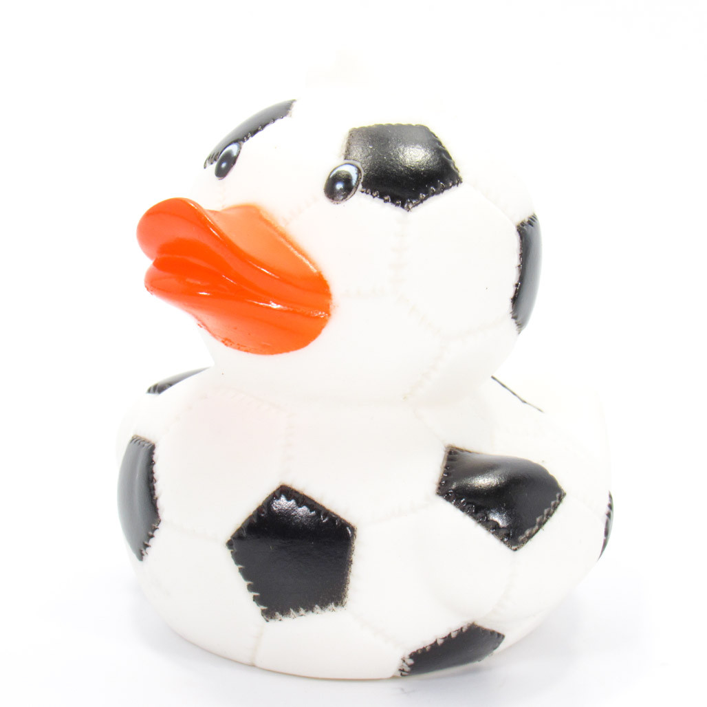Soccer Fan Rubber Duck | Ducks in the Window®