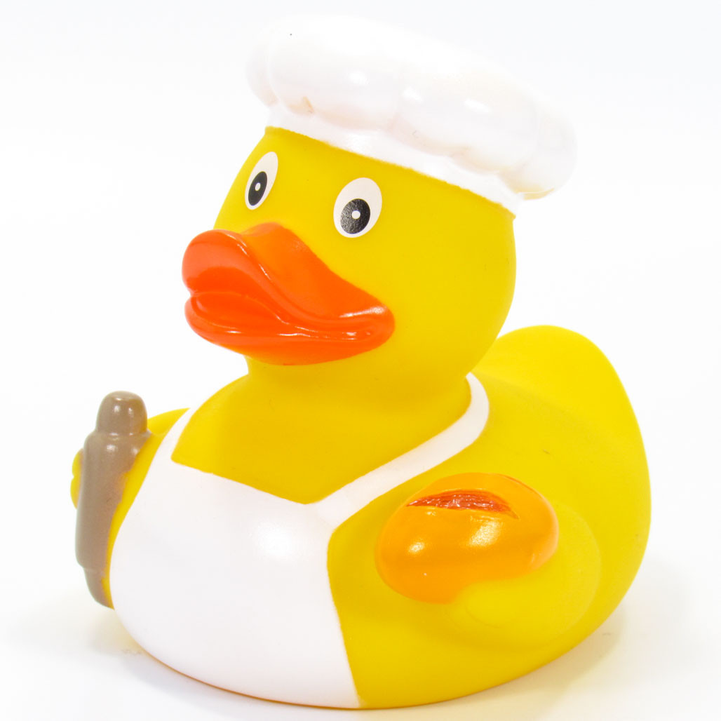 Baker Chef Rubber Duck | Ducks in the Window®