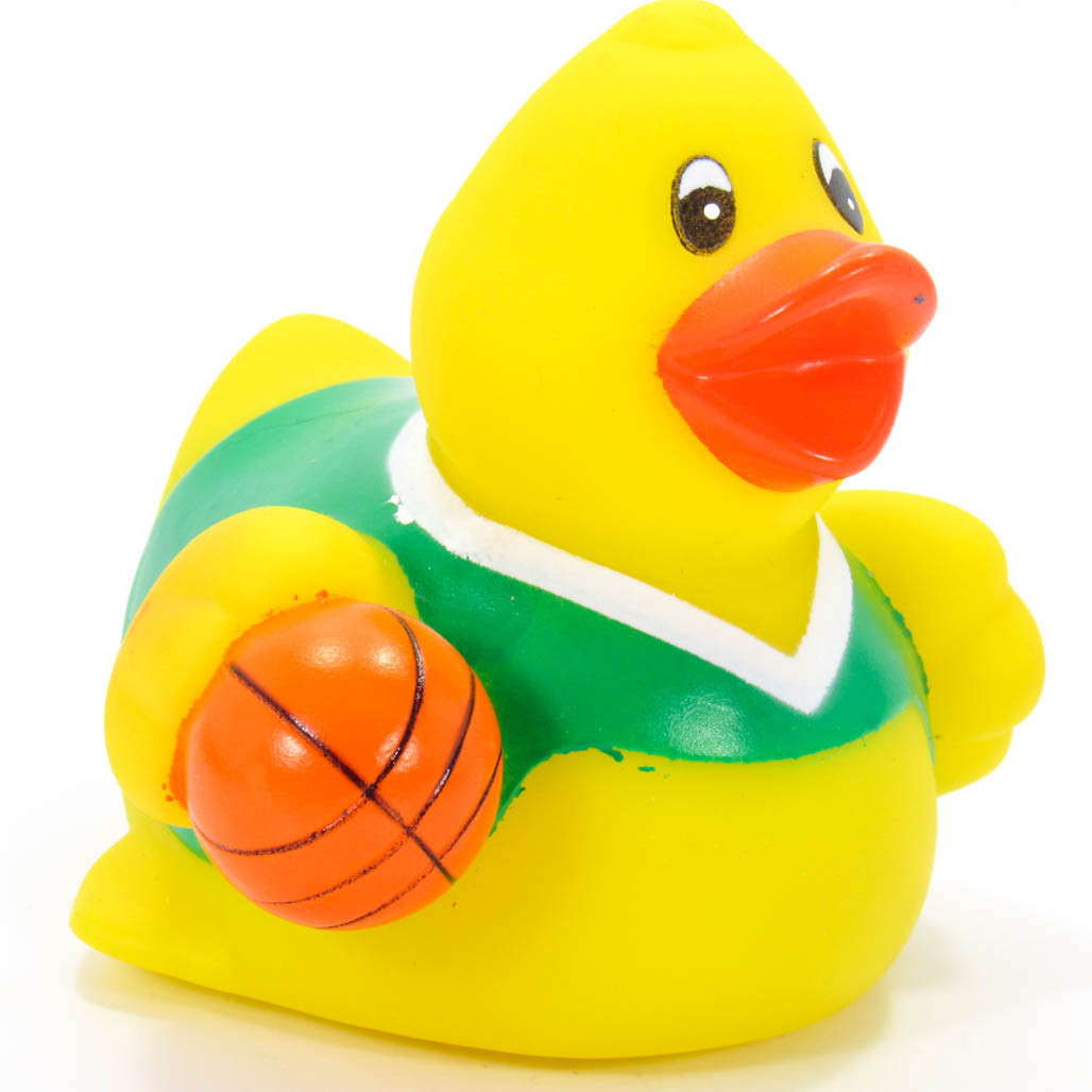 Basketball Player Rubber Duck | Ducks in the Window