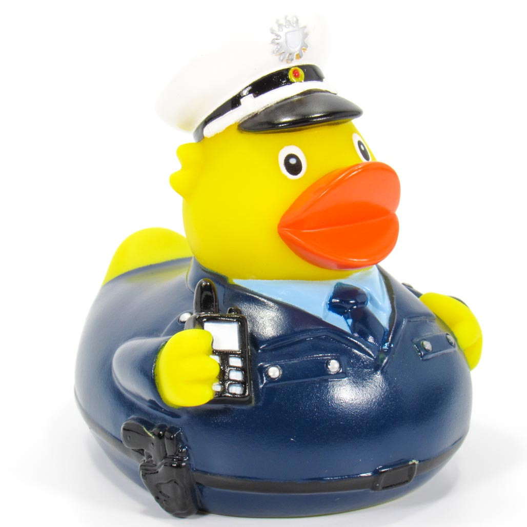 Police Officer First Responder Rubber Duck | Ducks in the Window®