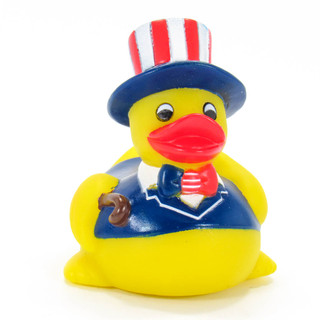 Patriotic Uncle Sam Rubber Duck | Ducks in the Window