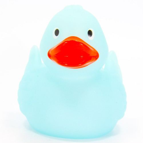 Blue Glow in the dark Rubber Duck | Ducks in the Window®