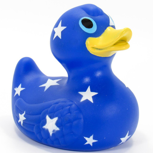 Black Star Rubber Duck Bath Toy by LiLaLu | Ducks in the Window