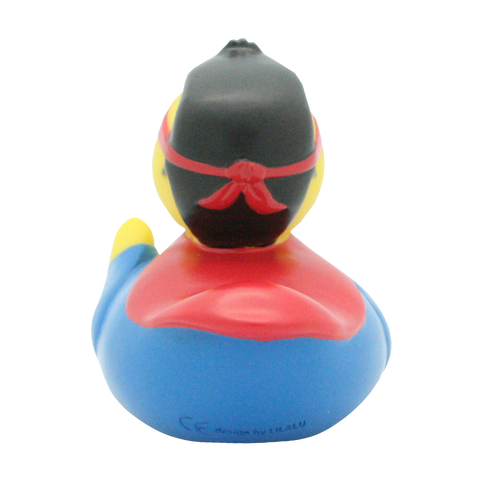 Superman Hero Rubber Duck Bath Toy by LiLaLu | Ducks in the Window