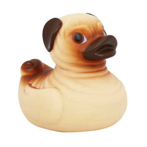 Pug Dog Rubber Duck by LiLaLu | Ducks in the Window