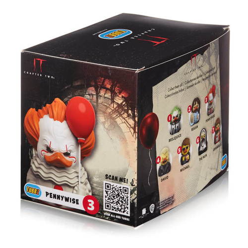 IT Pennywise official TUBBZ boxed edition Collectible Bath Toy | Ducks ...