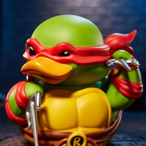 Official Teenage Mutant Ninja Turtles Raphael TUBBZ Rubber Duck ...