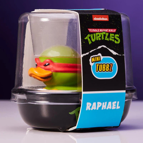 Official Mini Teenage Mutant Ninja Turtles Raphael TUBBZ Rubber Duck ...