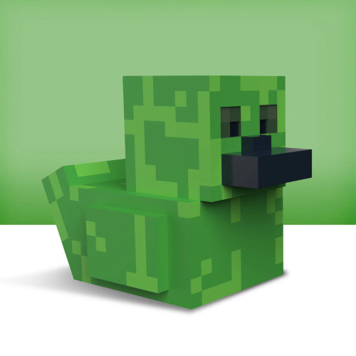Minecraft Creeper 1st Edition Rubber Duck Collectible Boxed Edition ...