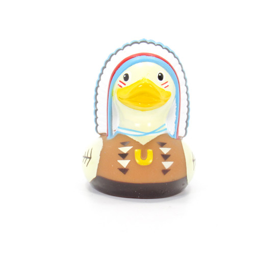Chief Duck Mini by Bud Ducks Rubber Ducks | Ducks in the Window