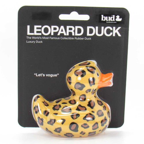 Lush Leaopard Duck | Personalised Rubber Duck Online