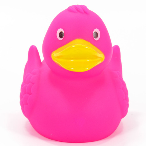 Bright Pink Rubber Duck | Ducks in the Window®