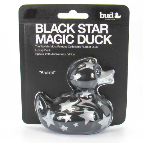 Black Star Magic Rubber Duck by Bud Ducks| Ducks in the Window®