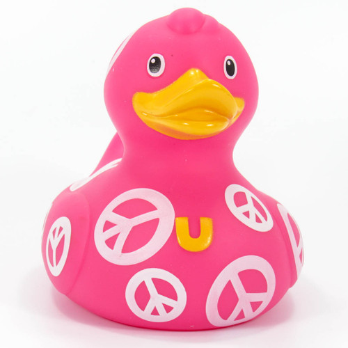 Symbol (Peace) Rubber Duck by Bud Ducks| Ducks in the Window®