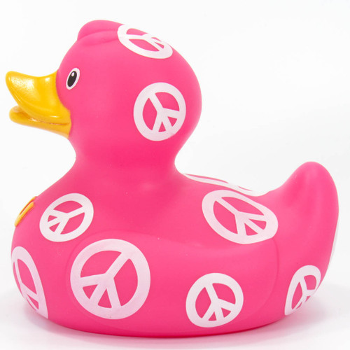 Symbol (Peace) Rubber Duck by Bud Ducks| Ducks in the Window®