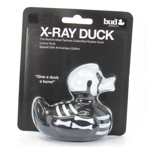 X-Ray (Halloween) Rubber Duck by Bud Ducks | Ducks in the Window®